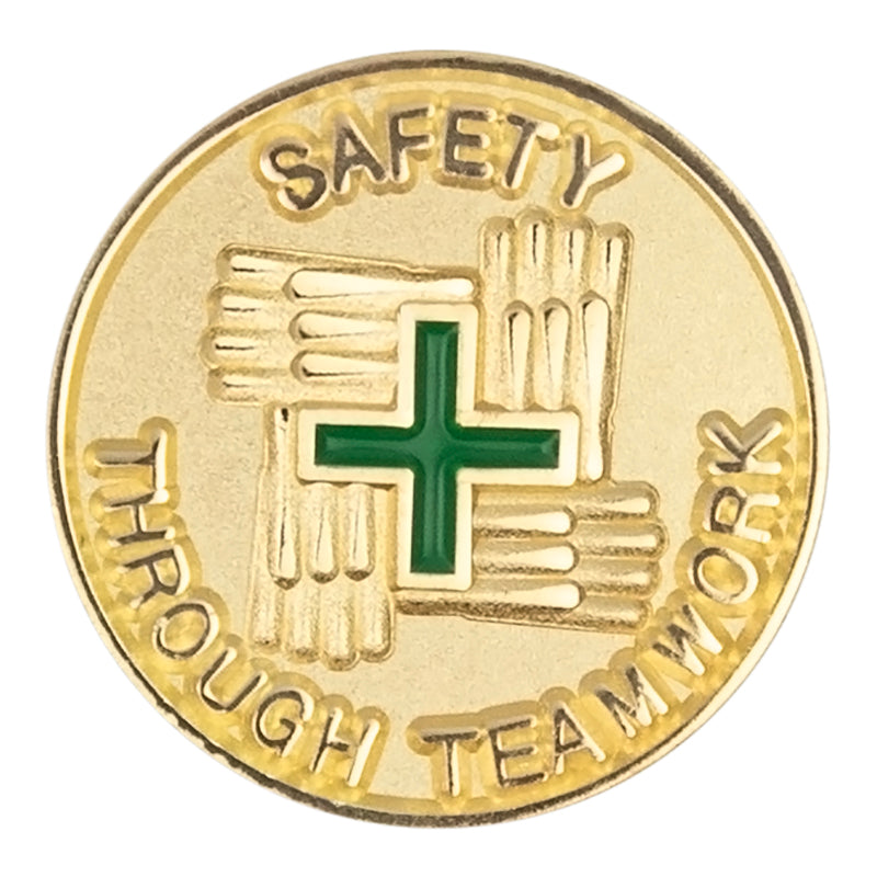 SAFETY THROUGH TEAMWORK PIN – Graduation Inc.
